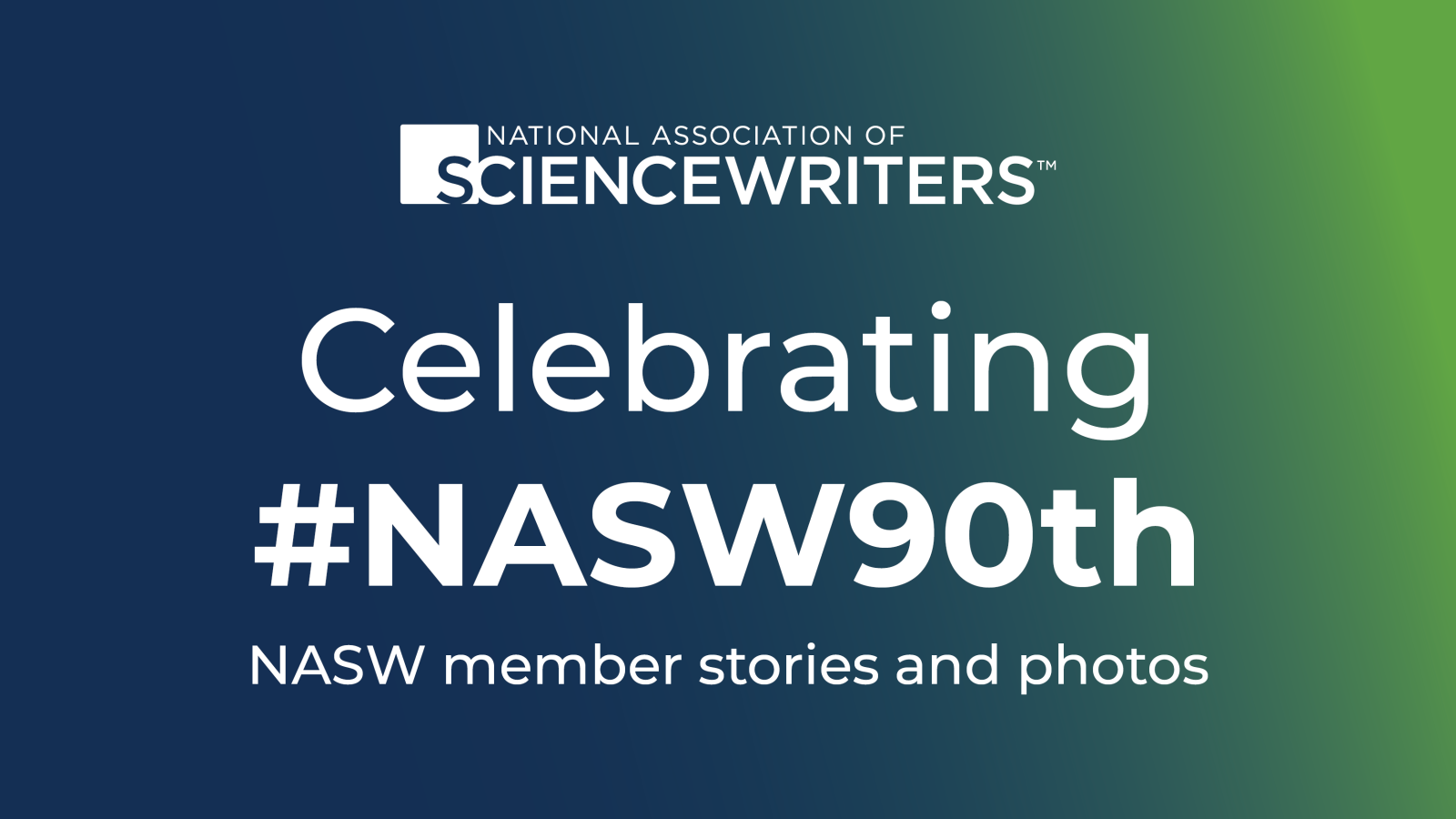 Happy Birthday! NASW's 90th Anniversary Story + Photo Share ...