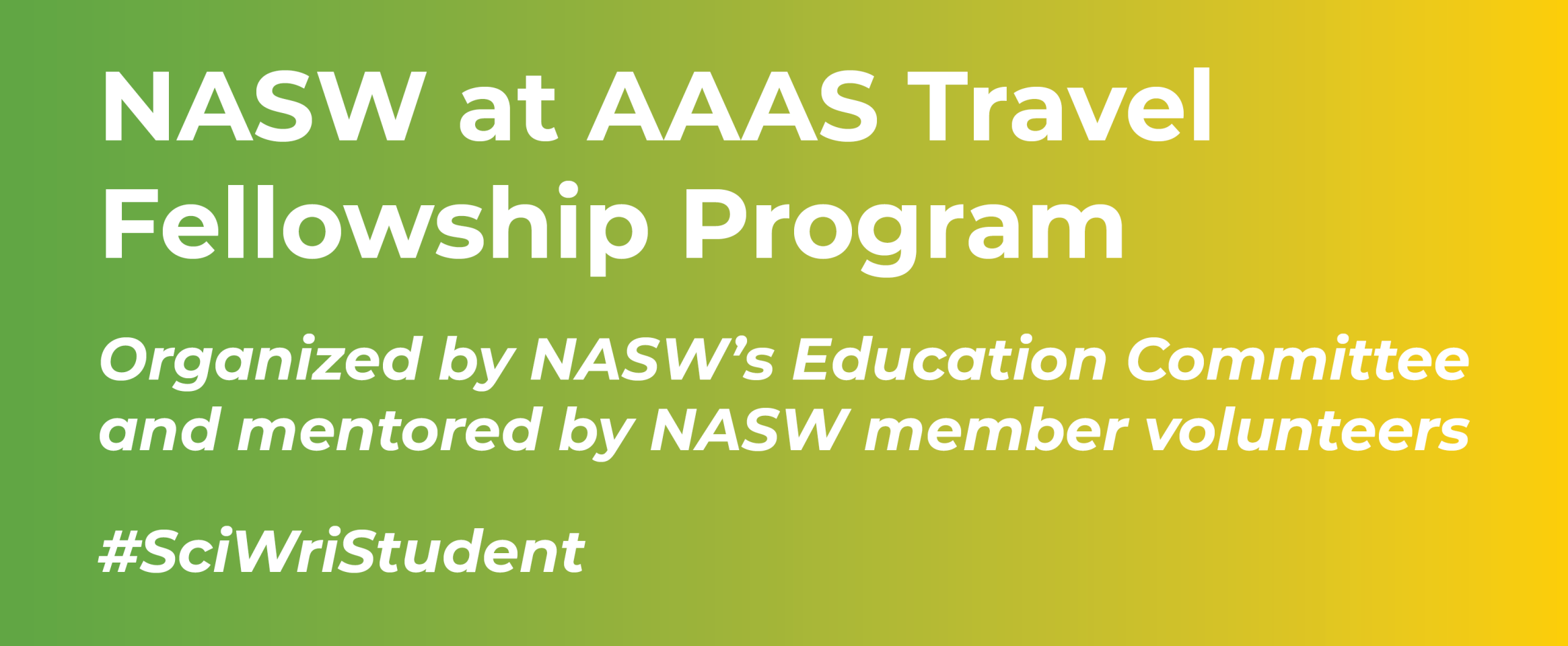 NASW news | ScienceWriters (www.NASW.org)